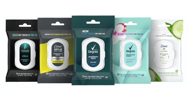 Unilever Launches Deodorant Wipes - Nonwovens Industry