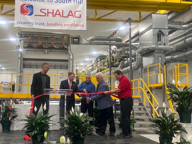 Shalag Celebrates Opening of Second U.S. Site - Nonwovens Industry